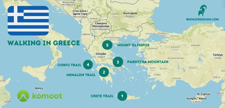 Walking Holidays in Greece: Our 5 Absolute Favourite Options
